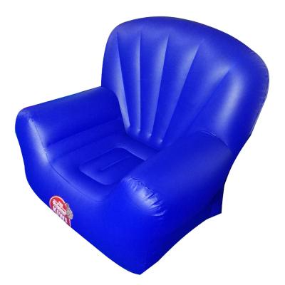 China PVC Inflatable Sofa Chair 110x90x100cm Custom Logo for Party Promotion for sale