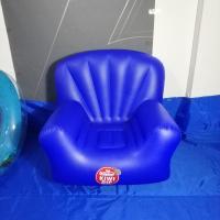 China PVC Inflatable Sofa Chair 110x90x100cm Custom Logo for Party Promotion for sale