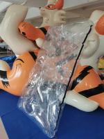 China Clear Double Layer PVC sleeping bag with inflatable mattress inflatable seal sleep bag for sale