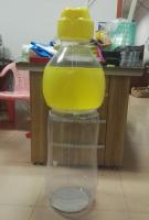 China Custom PVC Inflatable Bottle Model 1m Height for Advertising Promotion for sale