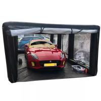China Customize Quality Transparent PVC Inflatable Car Covers Indoor Outdoor for sale