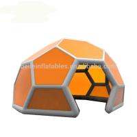 China Customized quality inflatable football tent with led light for sales for sale