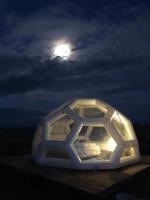 China Customized quality inflatable football tent with led light for sales for sale