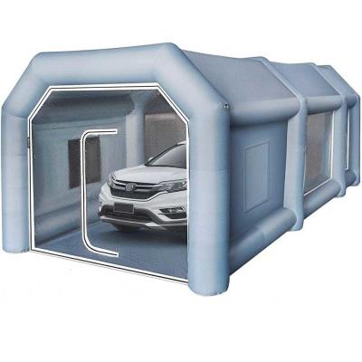 China Customized Inflatable Canopy Tent 6x4x3m Outdoor Car Tent 210D Oxford Fabric for sale
