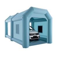 China Customized Inflatable Canopy Tent 6x4x3m Outdoor Car Tent 210D Oxford Fabric for sale