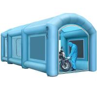 China Customized Inflatable Canopy Tent 6x4x3m Outdoor Car Tent 210D Oxford Fabric for sale