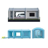 China Customized Inflatable Canopy Tent 6x4x3m Outdoor Car Tent 210D Oxford Fabric for sale