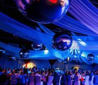 China Beile customized  pvc blue  Inflatable  Mirror ball for sale for sale