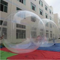 China Customized giant PVC inflatable transparent balloon for advertising promotion for sale