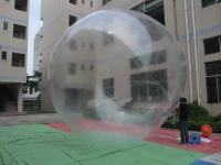 China Customized giant PVC inflatable transparent balloon for advertising promotion for sale