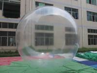 China Customized giant PVC inflatable transparent balloon for advertising promotion for sale