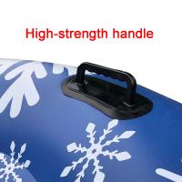 China Wholesale Durable Winter Snow Tube Inflatable Sled 110cm for Kids Adults Custom Logo for sale