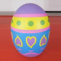 China Custom Giant Inflatable Easter Eggs 1-5m PVC Decoration for Party Promotion for sale