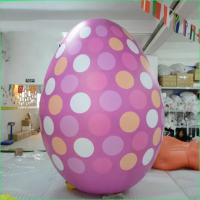 China Custom Giant Inflatable Easter Eggs 1-5m PVC Decoration for Party Promotion for sale