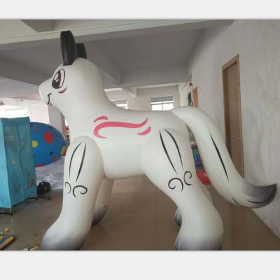 China Beile Custom PVC Inflatable Animals Toy Wolf For Advertising Decorate for sale