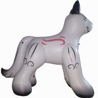 China Beile Custom PVC Inflatable Animals Toy Wolf For Advertising Decorate for sale