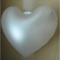 China Giant Inflatable Heart-shaped Balloon 1m PVC for Wedding Party Advertising Custom Logo for sale