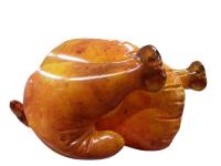 China Customized advertising inflatable fried chicken model for food store for sale