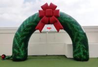 China Custom Inflatable Arch Decorations 20x13ft for Wedding Party Festival Nylon Oxford Fabric for sale