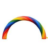 China Customized Popular Inflatable Rainbow Arches For Outdoor Advertising for sale