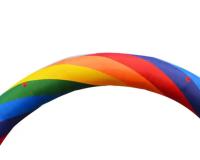 China Customized Popular Inflatable Rainbow Arches For Outdoor Advertising for sale