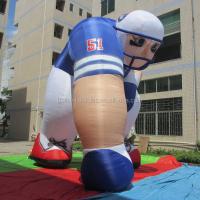 China customized Oxford cloth advertising Inflatable baseball player for sale