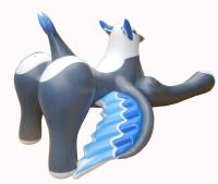 China Factory customized   big butt Inflatable  Cartoon Animal for sale