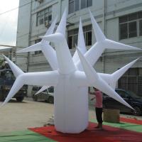 China Yard decoration inflatable tree with light LED for night club party advertising for sale