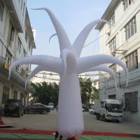 China Yard decoration inflatable tree with light LED for night club party advertising for sale