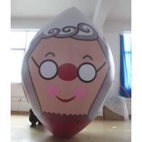 China Custom Giant Inflatable Santa Claus Balloon 3.1m PVC Event Decoration for sale