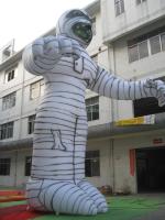 China Custom 6m High Inflatable Mummy Halloween Decoration 210D Oxford Cloth 220V Blower for sale
