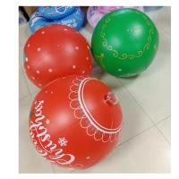 China LED Lighted Christmas Decoration Balloons 60cm PVC Inflatable for Indoor Outdoor Party for sale