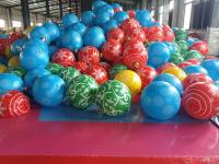 China LED Lighted Christmas Decoration Balloons 60cm PVC Inflatable for Indoor Outdoor Party for sale