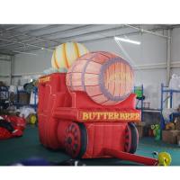 China Custom Giant Inflatable Pumpkin Cart 3.86m for Advertising Promotion Outdoor Event for sale