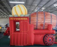China Custom Giant Inflatable Pumpkin Cart 3.86m for Advertising Promotion Outdoor Event for sale