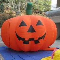 China Wholesale Giant Halloween Inflatable Pumpkin 6m Outdoor Decoration Custom Logo for sale