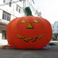 China Wholesale Giant Halloween Inflatable Pumpkin 6m Outdoor Decoration Custom Logo for sale