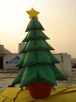 China Custom Inflatable Christmas Snowman House Decoration 3m PVC Outdoor Holiday Display for sale
