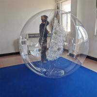 China Beile PVC Inflatable Transparent Big Round Ball Suit Adult Size 12kg for Party Promotion for sale