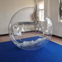 China Beile PVC Inflatable Transparent Big Round Ball Suit Adult Size 12kg for Party Promotion for sale