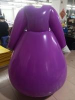 China Beile customized pvc dress inflatable masquerade skirt performance costume for sale