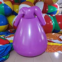 China Beile customized pvc dress inflatable masquerade skirt performance costume for sale