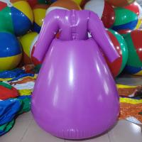 China Beile customized pvc dress inflatable masquerade skirt performance costume for sale