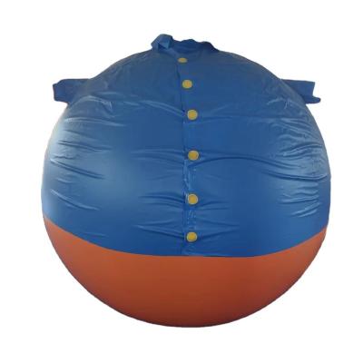 China Customized Beile Inflatable Suit Round Ball PVC Blueberry Inflation Suit for sale