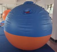 China Customized Beile Inflatable Suit Round Ball PVC Blueberry Inflation Suit for sale