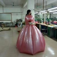 China Custom Inflatable Pink PVC Princess Dress for Party 1.5-2mH EN71 Certified for sale