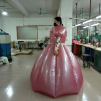 China Custom Inflatable Pink PVC Princess Dress for Party 1.5-2mH EN71 Certified for sale