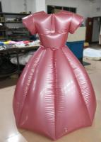 China Custom Inflatable Pink PVC Princess Dress for Party 1.5-2mH EN71 Certified for sale