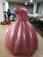 China Custom Inflatable Pink PVC Princess Dress for Party 1.5-2mH EN71 Certified for sale