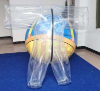 China Custom PVC Inflatable Transparent Suit Skirt for Adult 0.4mm 5kg for sale